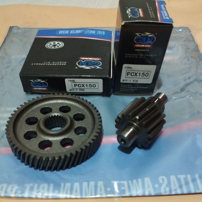Crun GEAR RATIO LARGE SMALL PCX 150 (K97) / ADV 150 / (LARGE 55T ...
