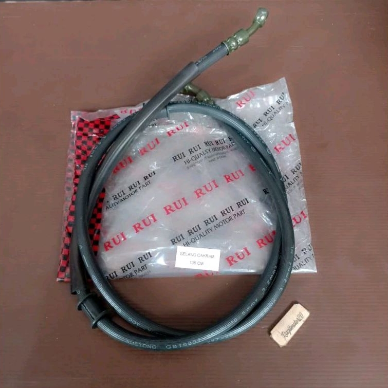 FRONT DISC BRAKE HOSE (135CM)KLX150 KLX 150 LS BF D TRACKER RUI ...