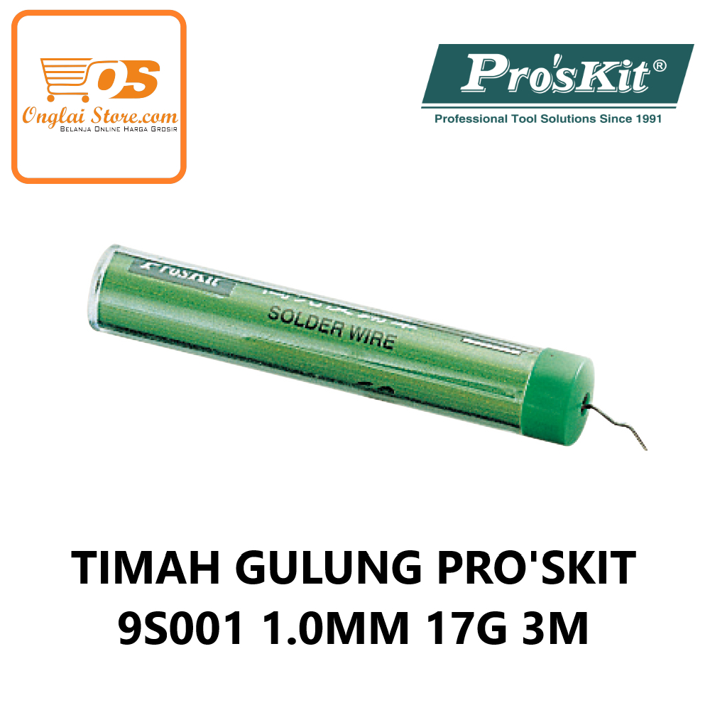 PRO'SKIT 9S001 1.0MM 17G ROLL TIN ORIGINAL3m | Shopee Philippines