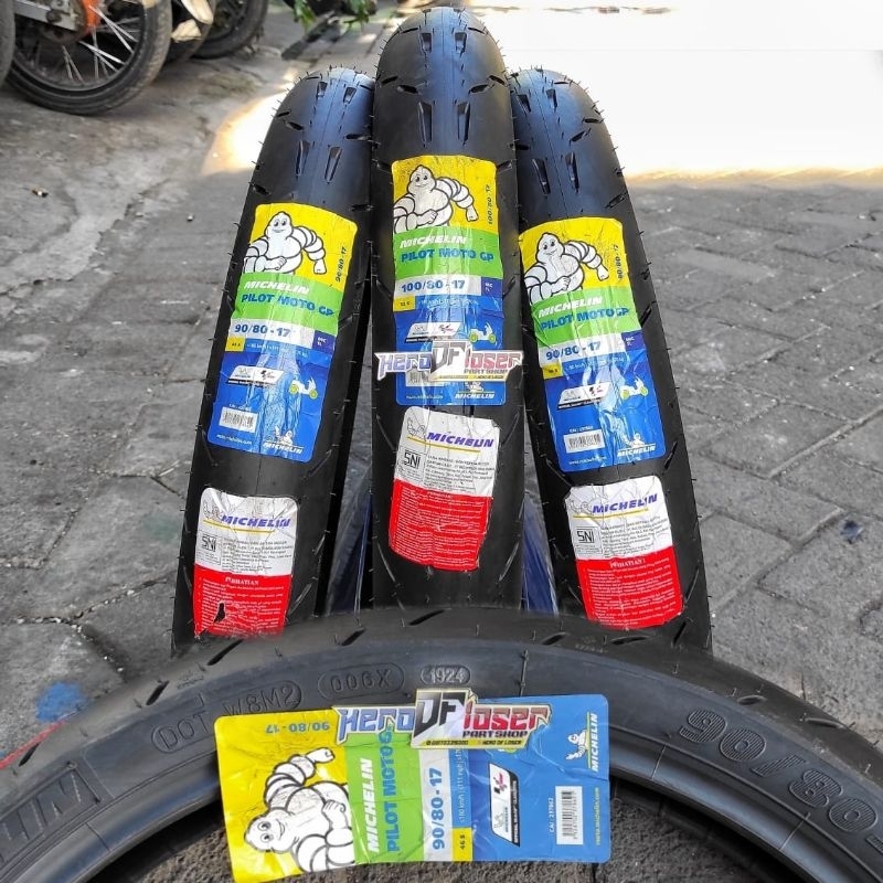 Michelin Pilot Moto GP Tires 70 90 14 80 90 14 90/80-17 100/80-17 ...