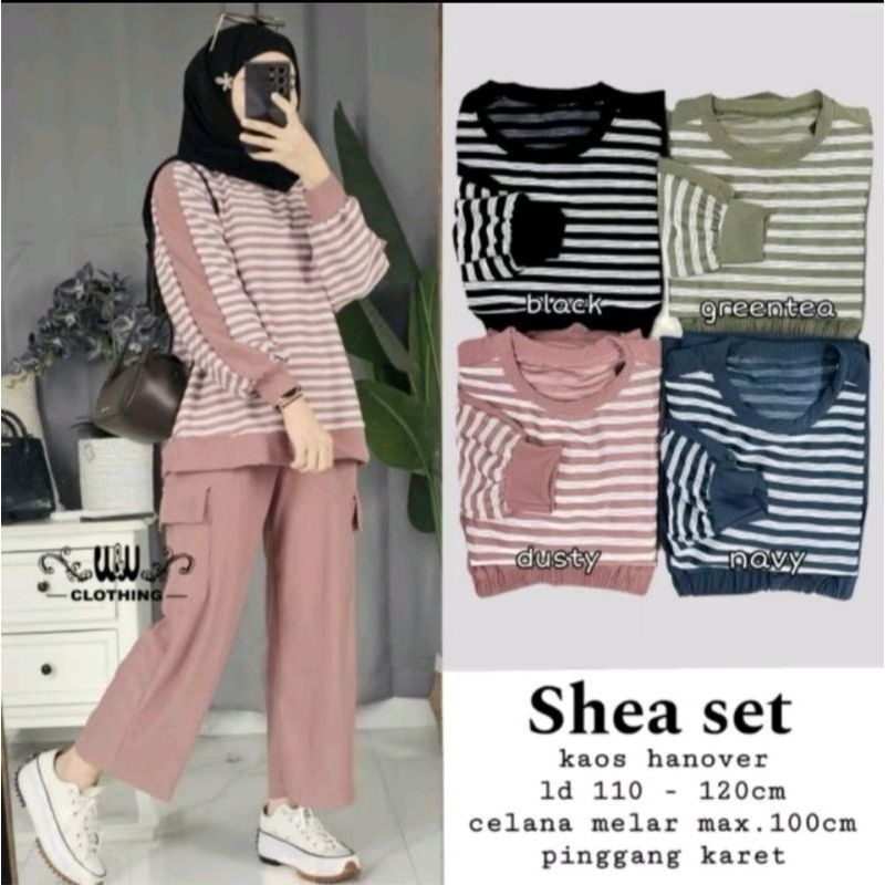 SHEA SET COMBINATION OF CARGO PANTS and other channel sets | Shopee ...