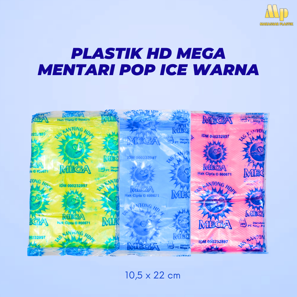 Hd Plastic Mega Mentari Pop Ice Color | Shopee Philippines