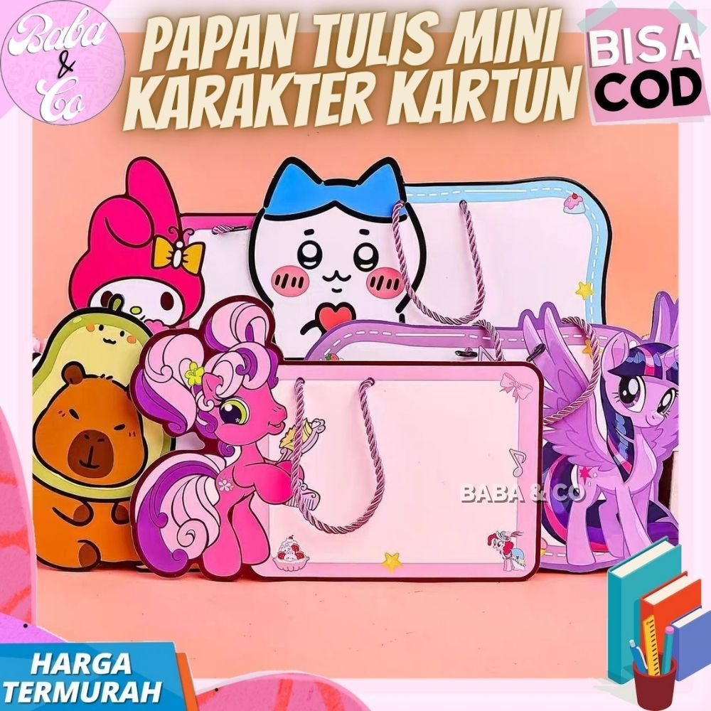 MINI WHITEBOARD CARTOON CHARACTER CHILDREN'S MINI WHITEBOARD SMALL ...