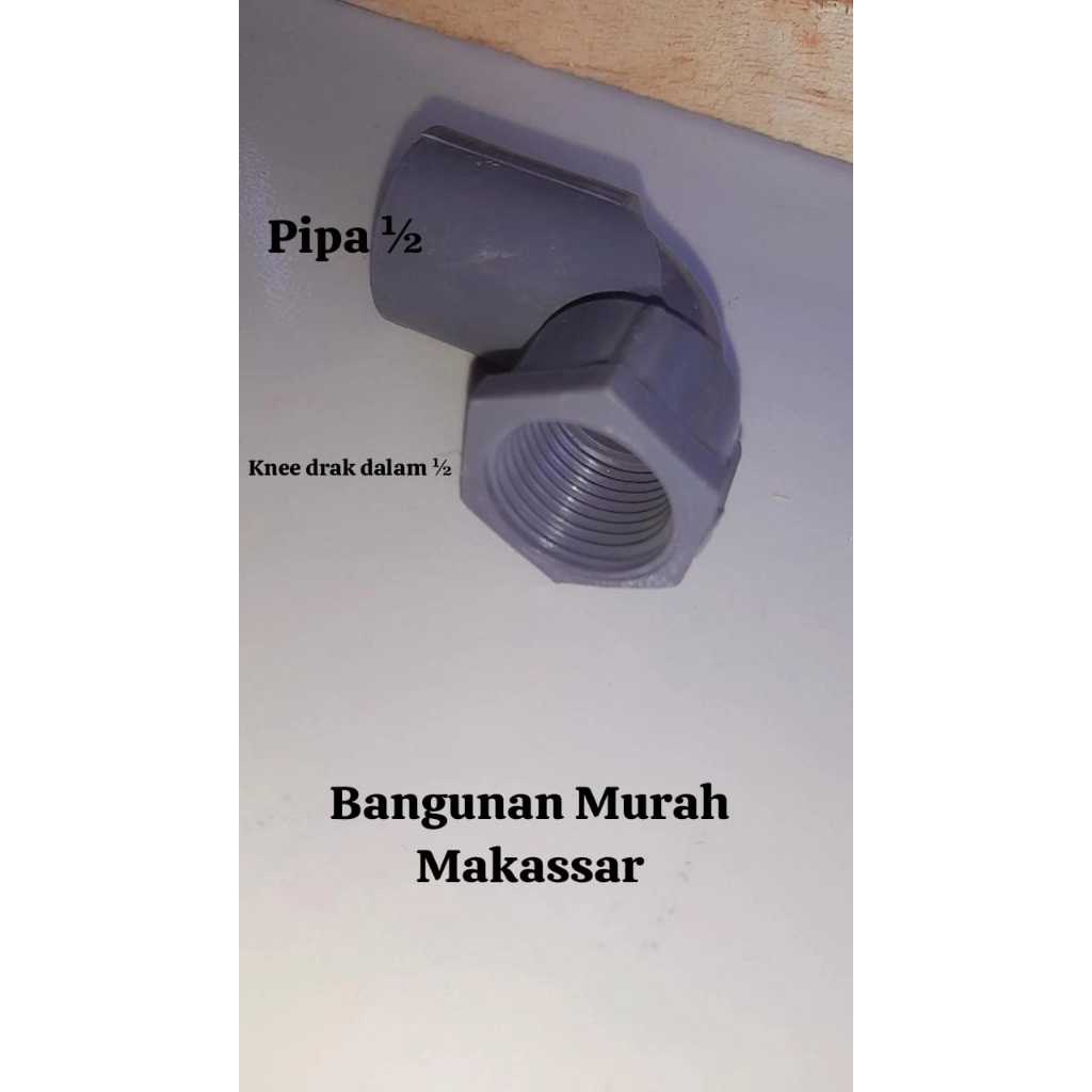 Knee Thread In 1/2" Inch and 1/2x3/4" / Keni PVC Pipe Fittings Keni ...
