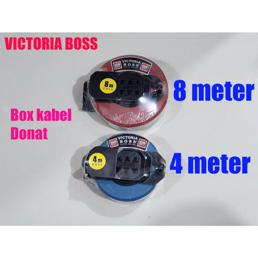 Victoria boss Box kabel travel 4m 8m Full SNI bok kabel roll Electrical ...