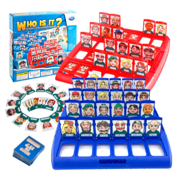 Children's Toy Guess the Picture Who Is It Board Game Guest - Children ...