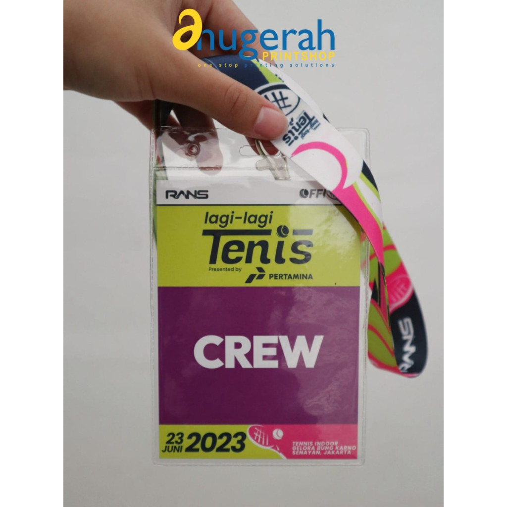 Print CO Card/Id Card Committee Crew/Nametag Event 1-sided Custom ...