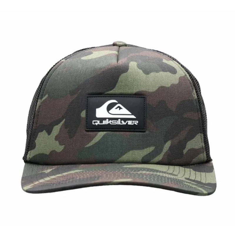 Quiksilver trucker hat Cap Camo | Shopee Philippines