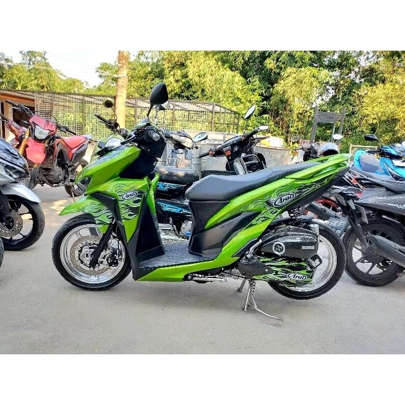 Striping STICKER Transparent VARIO LED NEW GEN 1 125/150 MOTIF DESIGN ...