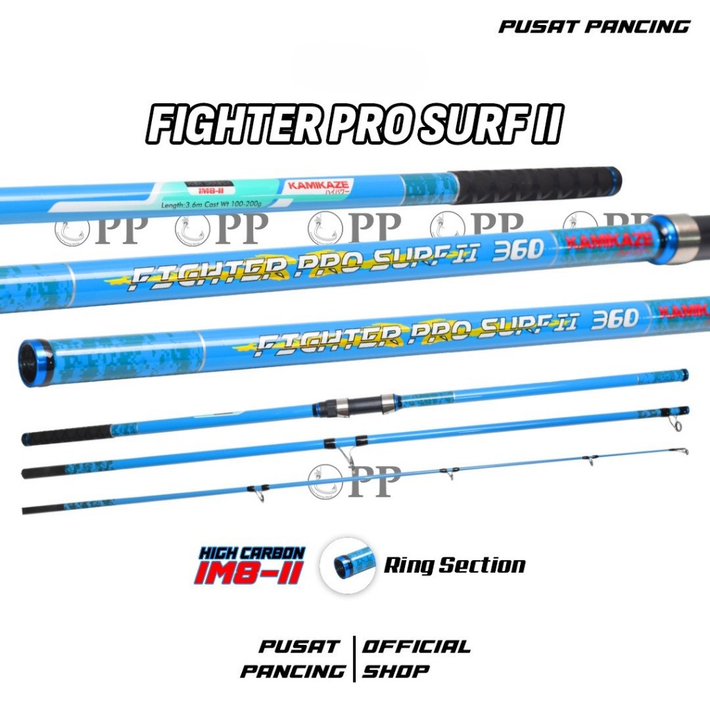 Fishing Center5 - 3-connecting Fishing Rod Kamikaze Fighter Pro Surf ...