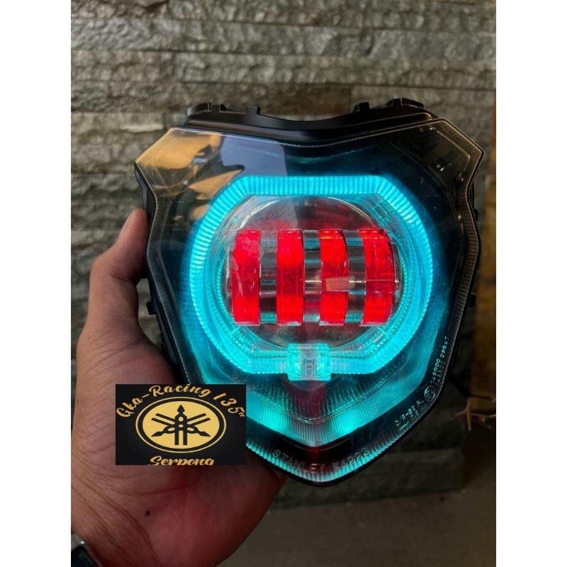 Crf costome biled billed projie Headlight | Shopee Philippines