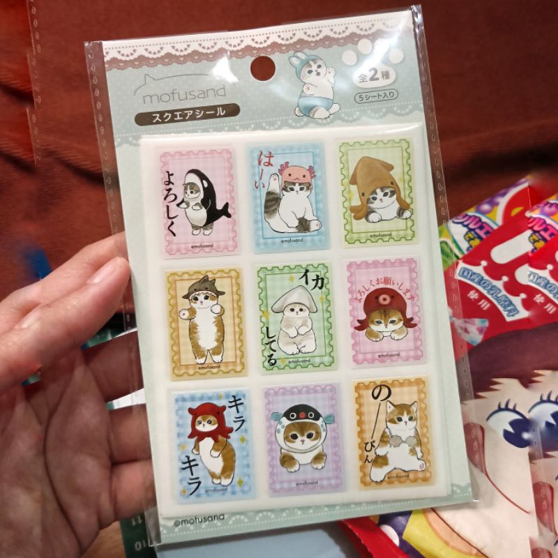 Mofusand Official Sticker sheets (5 sheets) | Shopee Philippines
