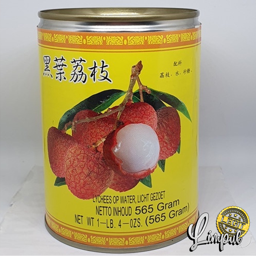 Lychee CANNED FRUIT LECI IN SYRUP LYCHEES CHEN LIANG JI | 565 GRAM ...
