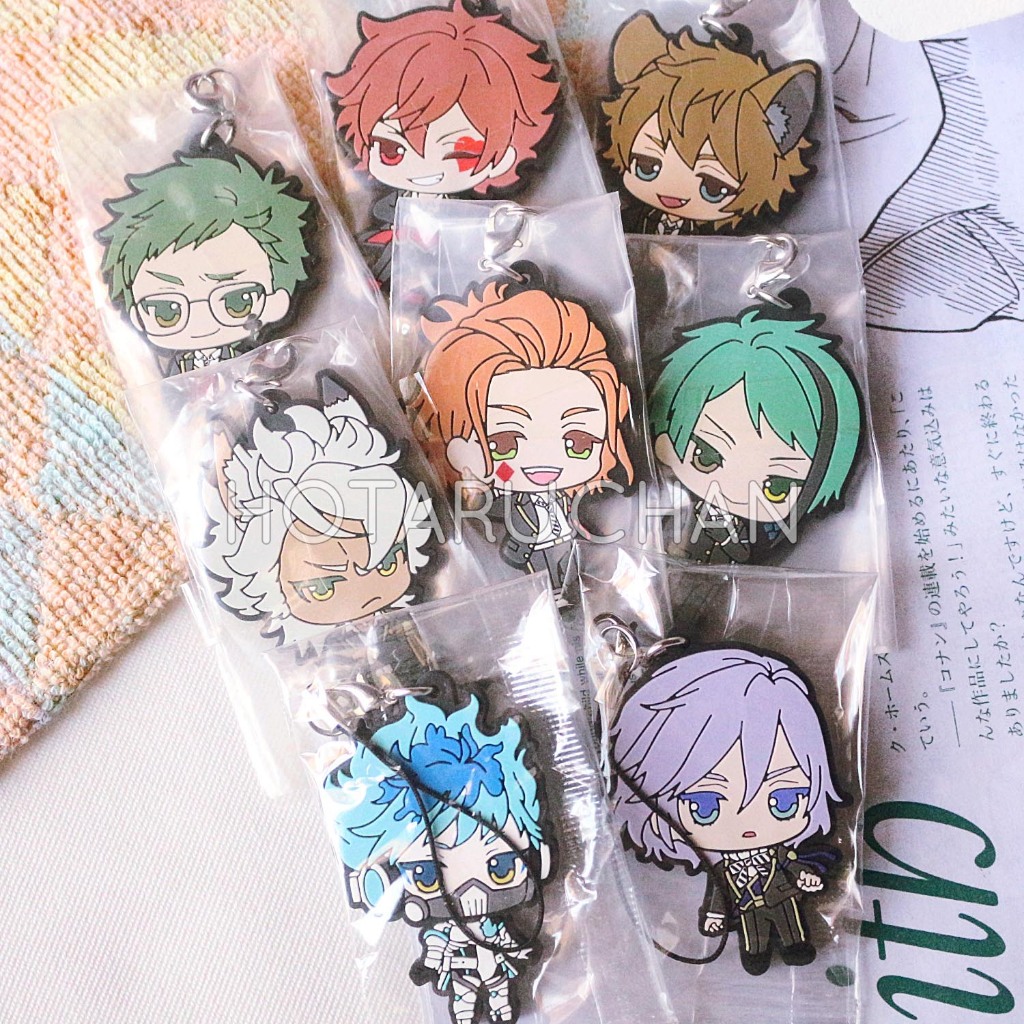 [OFFICIAL] Twisted Wonderland - Capsule Rubber Mascot (Bandai) | Shopee ...