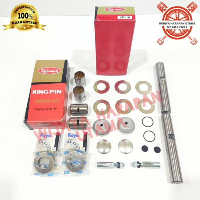 King Pin Set King Pen Canter PS125 Turbo PS120 PS100 Megapack PS135 KF-16 National Original ...