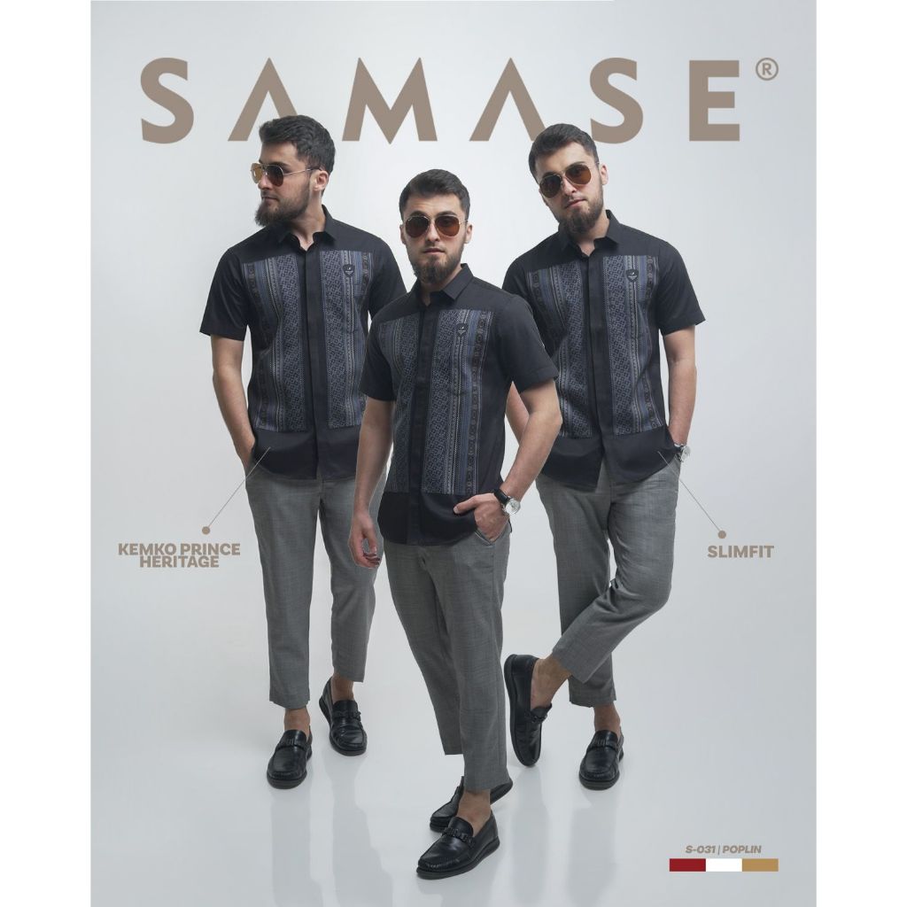 SAMASE Kemko New Heritage Short Sleeve Batik S031 Limited Edition ...