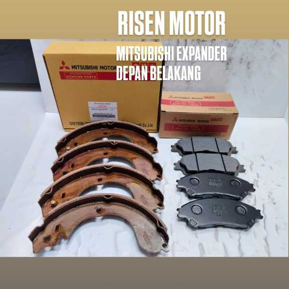 Brake PAD BRAKE SHOE XPANDER BRAKE PAD SET Front Rear EXPANDER XPANDER | Shopee Philippines