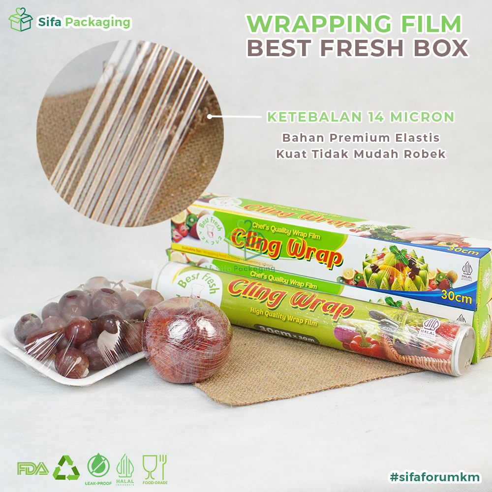 Wrapping Film Best Fresh BOX Mini Plastic Food wrapping Plastic Food ...