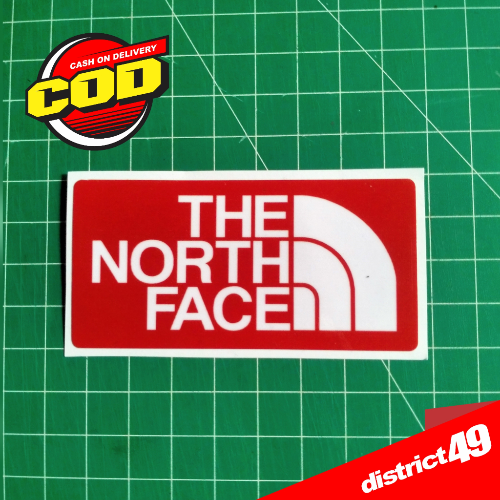 The NORTH FACE Stickers - Waterproof Glossy Laminated Print Cut ...