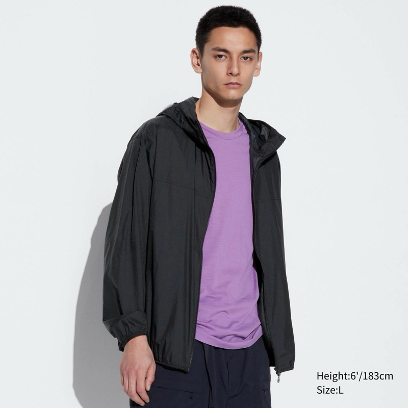 Uniqlo Parka Jacket Pocket Original/Running Jacket | Shopee Philippines
