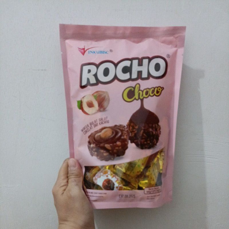 Rocho Choco Wafer Chocolate Nuts 84g/Rocho Wafer Chocolate Peanut Balls ...