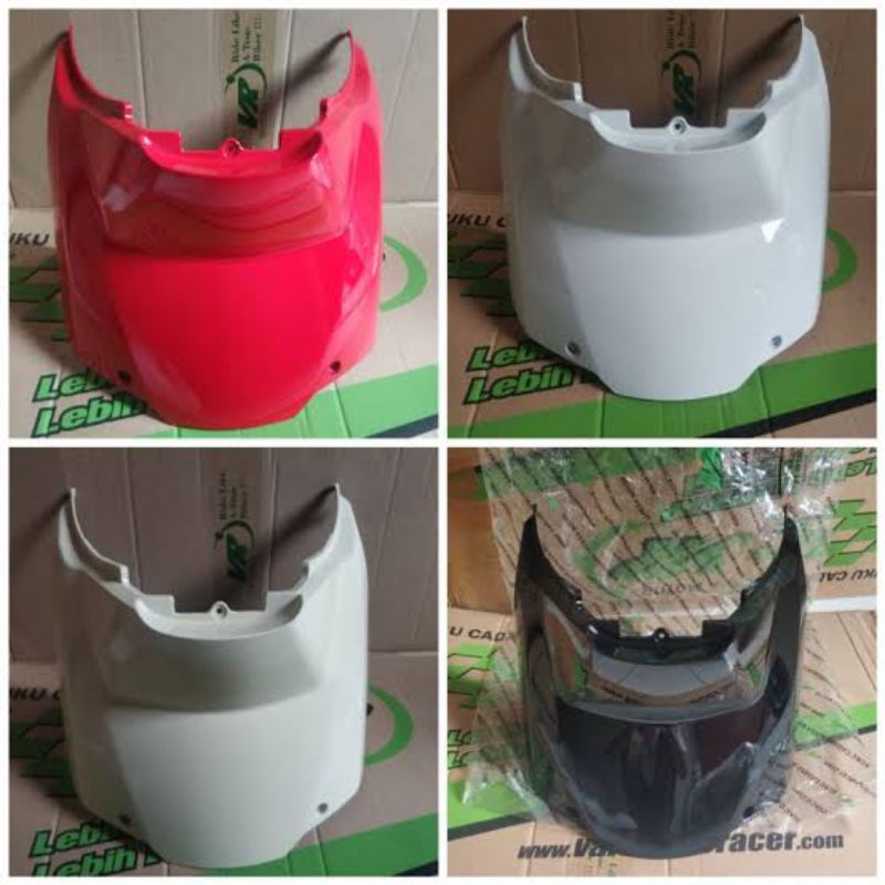 MESIN HITAM MERAH PUTIH Fi Engine Cover Tank Cover 2013-2016 Black ...