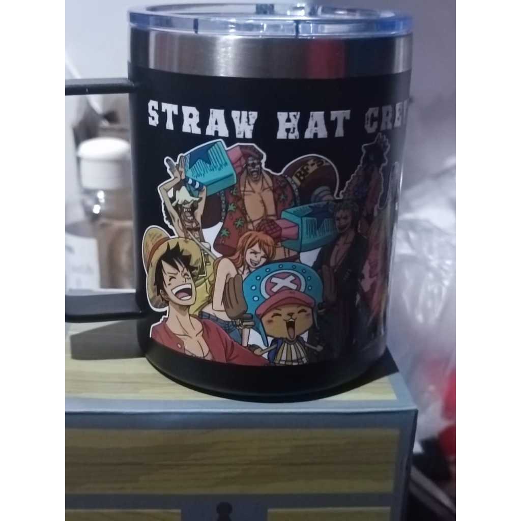 Chatime X One Piece Crew Mug Official Toei Animation Merchandise Glass ...