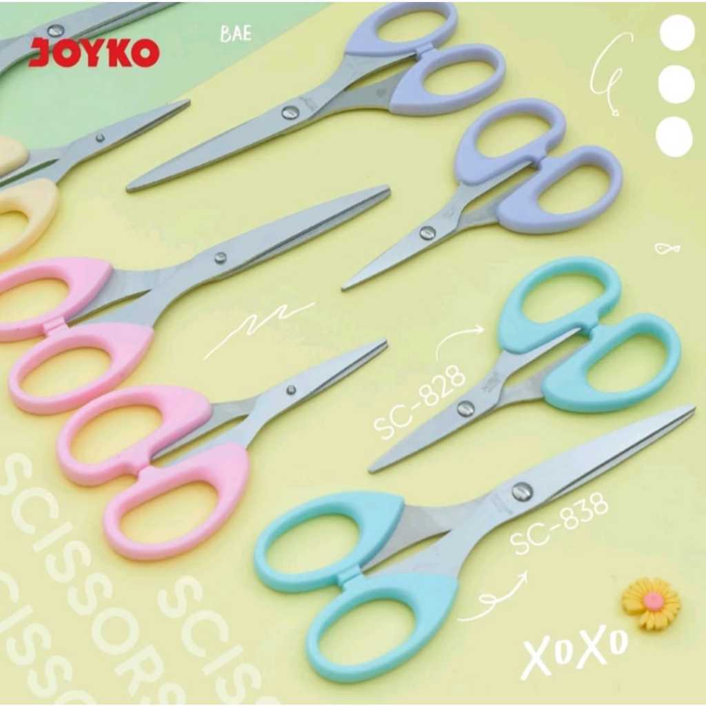 Joyko stainless pastel scissors | Shopee Philippines