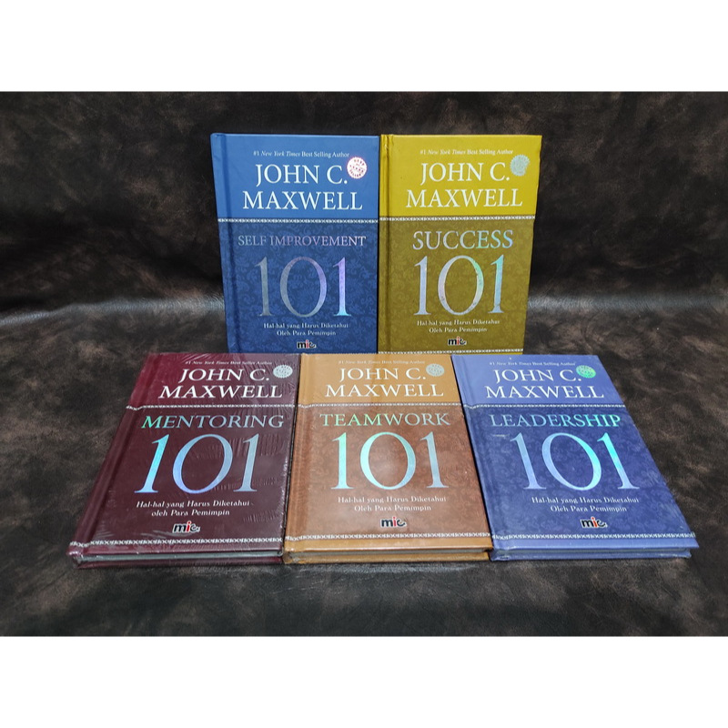 John C. Maxwell - Leadership 101, Teamwork 101, Mentoring 101, Self ...