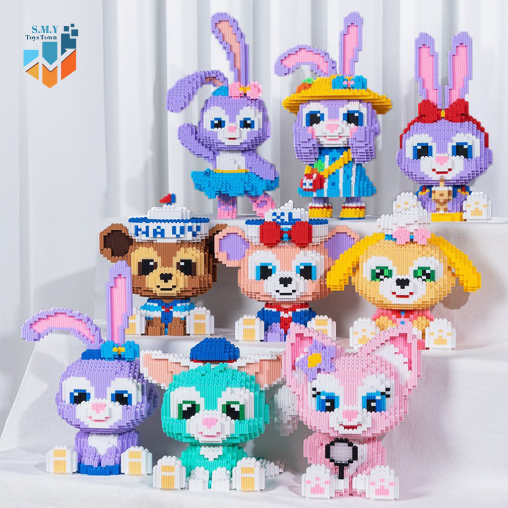 Tsc Toystown Nano Jumbo Blocks Disney & Stella Lou 3D Block Model Brick ...