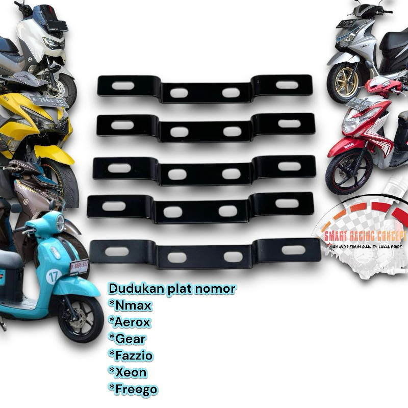 Number Plate Holder For Nmax, Aerox, Gear, Fazzio, Xeon, And Freego ...