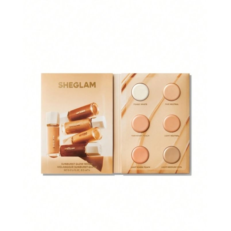Sheglam SUNBURST GLOW MIXER SAMPLE (contains 6 shades) | Shopee Philippines