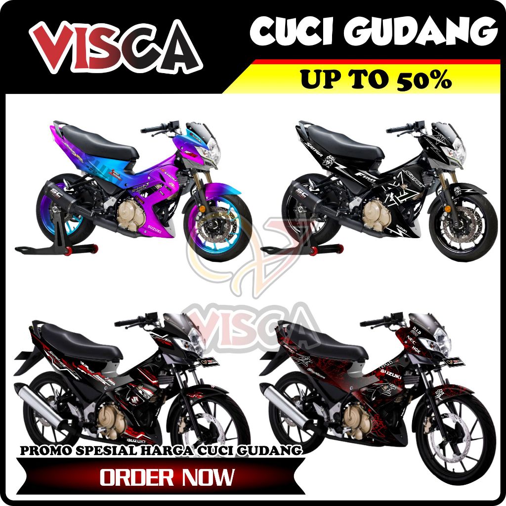 【WAREHOUSE CLEANING】Full Body Satria Fu Barong Design Price Variations ...
