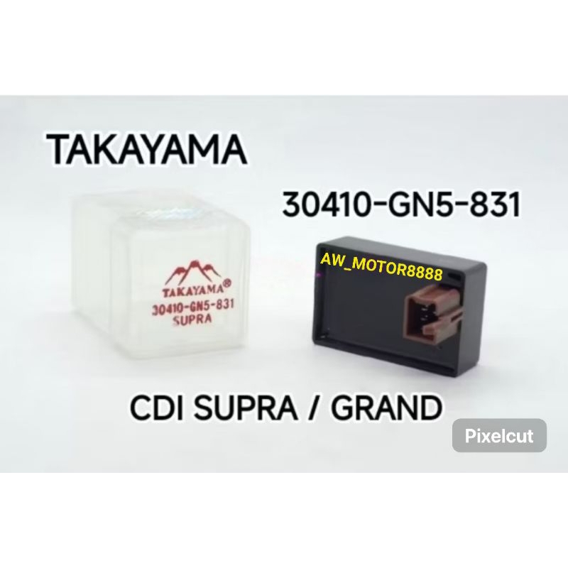 CDI UNIT GRAND / SUPRA / PRIMA CDI IGNITION (TAKAYAMA) | Shopee Philippines