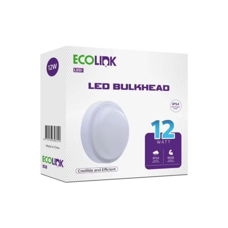 Ecolink 12w / 20w LED Bulkhead Ceiling Outdoor Wall Lamp | Shopee ...
