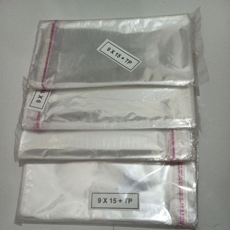 (100 sheets) Premium 9x15 small OPP plastic || Cake plastic || Market ...