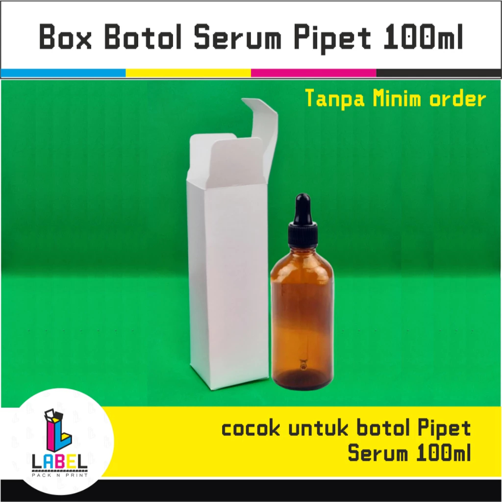 Packaging Box / 100ml Pipette Bottle Box / PLAIN Plastic Spray | Shopee ...