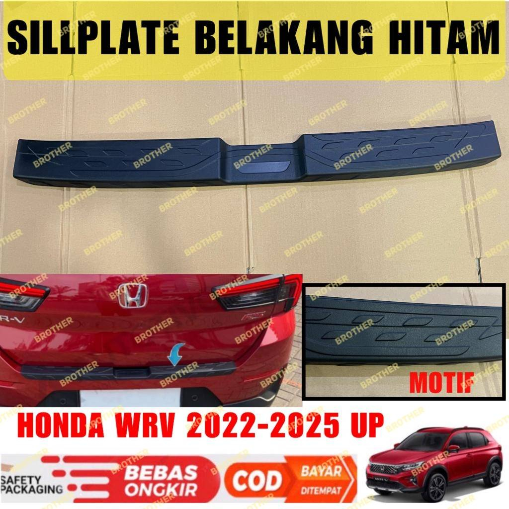 Honda Wrv WR-V Rear Sillplate 2022 2023 2024 2025 Black | Shopee ...