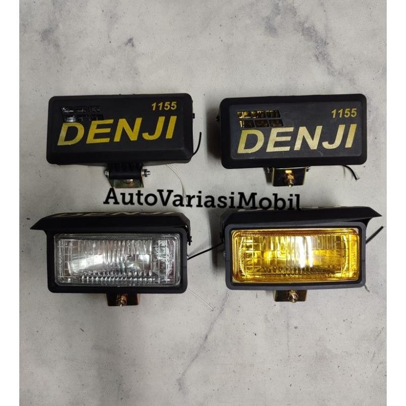 Foglamp Denji Univarsal box fog lamp | Shopee Philippines
