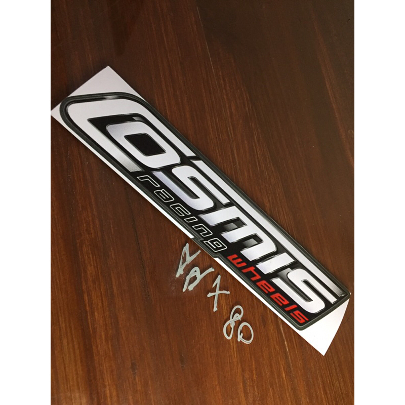 Cosmis racing wheels sticker | Shopee Philippines