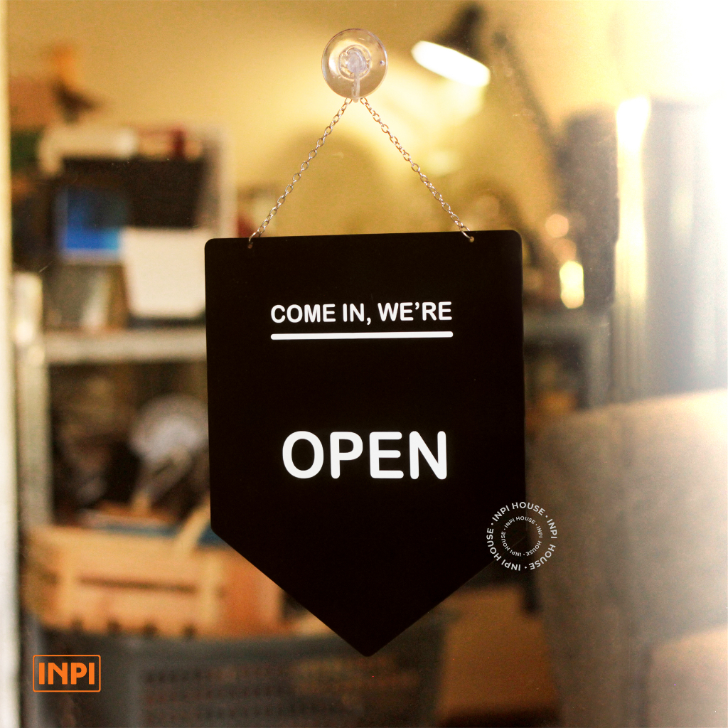 Inpi - Acrylic Open Closed Arrow Sign | Shopee Philippines
