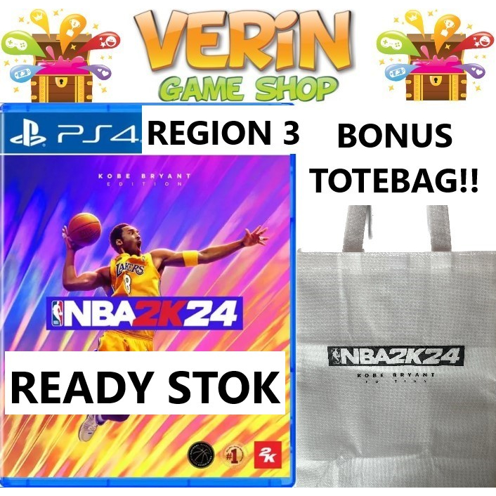 Ps4 NBA 2K24/Nba2k24/NBA 24 Kobe Bryant Edition | Shopee Philippines