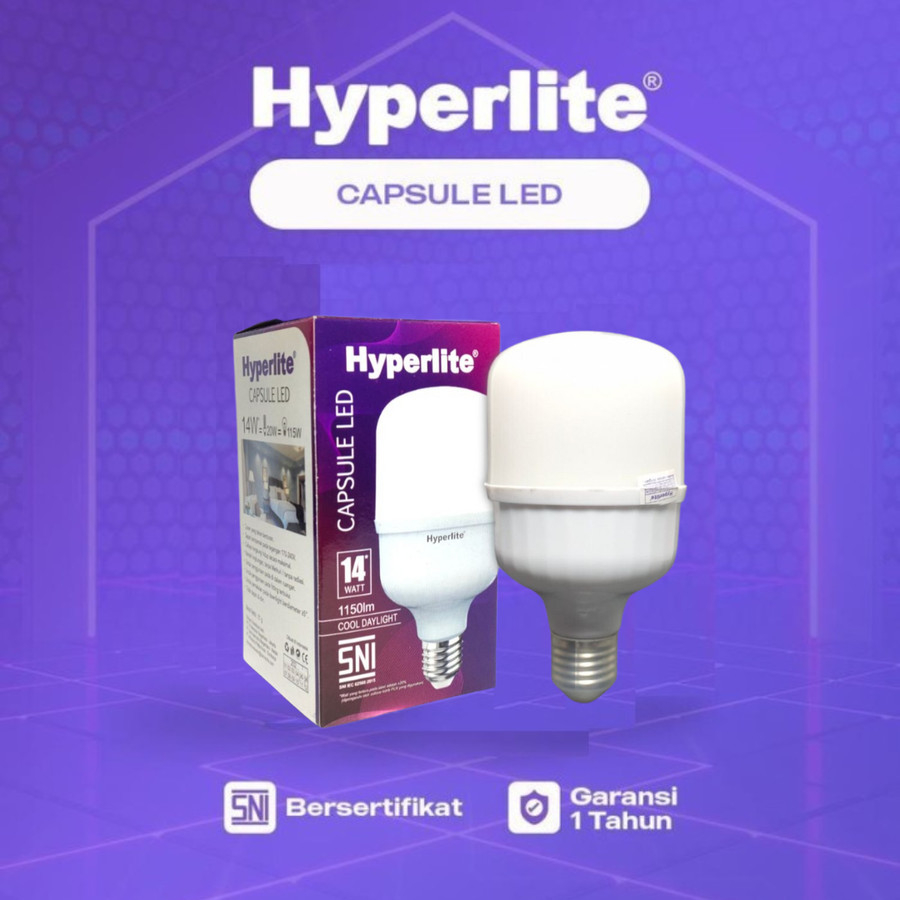 Led Lamp / Hyperlite Capsule LED Bulb 14 Watt | Shopee Philippines