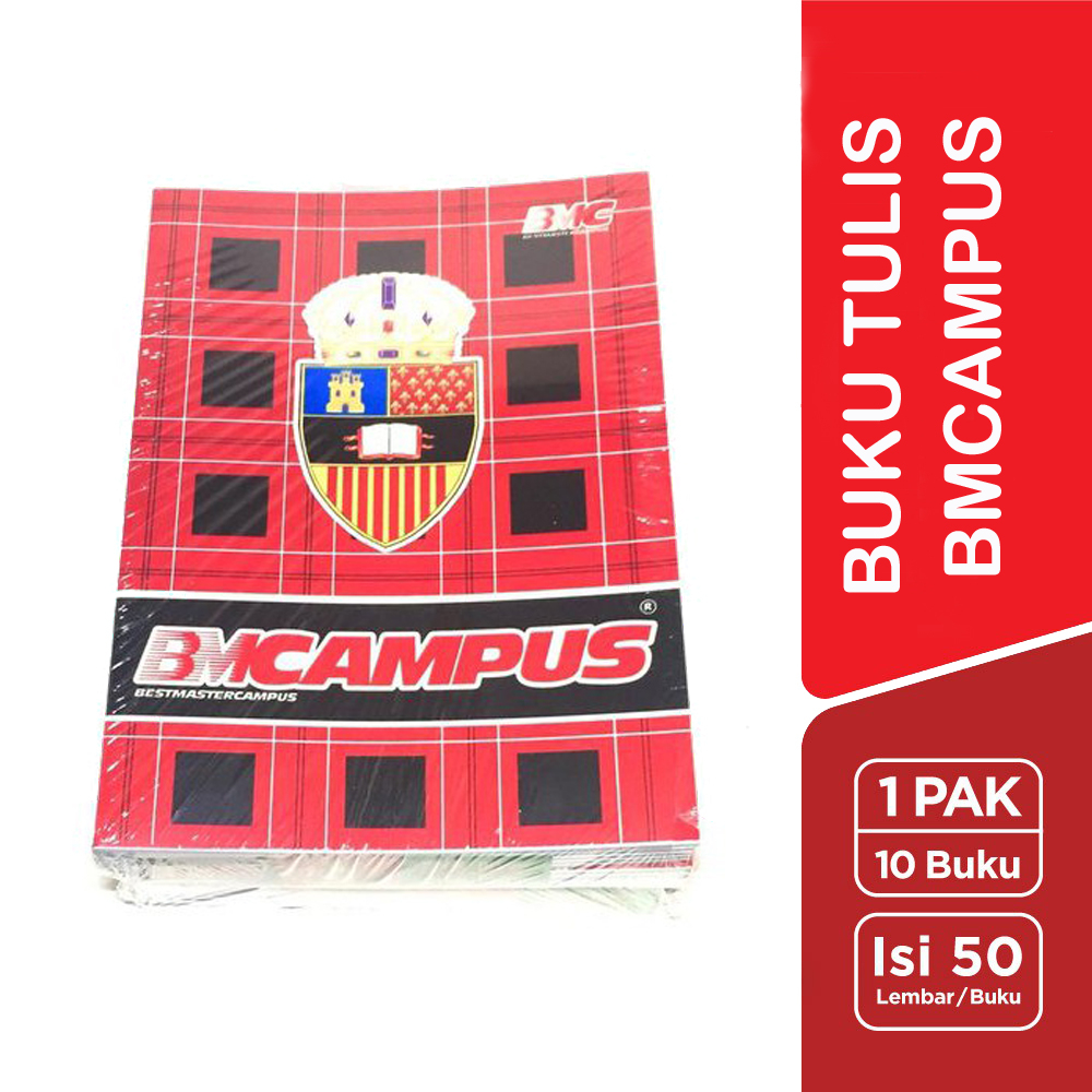 Campus Notebook 50/36 Sheets 1Pack (10Pcs) | Shopee Philippines