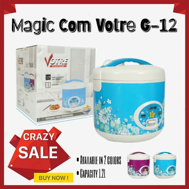 Magic com Votre G-12 Multipurpose Rice Cooker 1.2L | Shopee Philippines