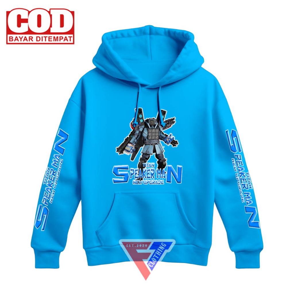 Speaker Man Skibidi Titan Speaker Man Upgrade Children's Hoodie Jacket ...