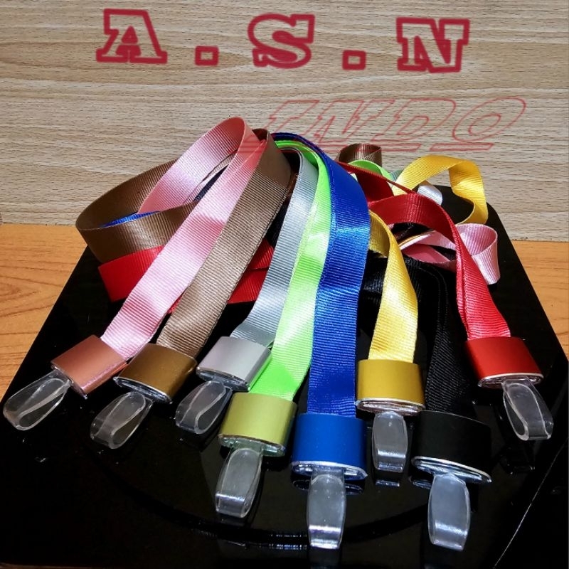 GANTUNGAN Aluminum Id Card Strap Lanyard Id Card Aluminum Solid Color ...