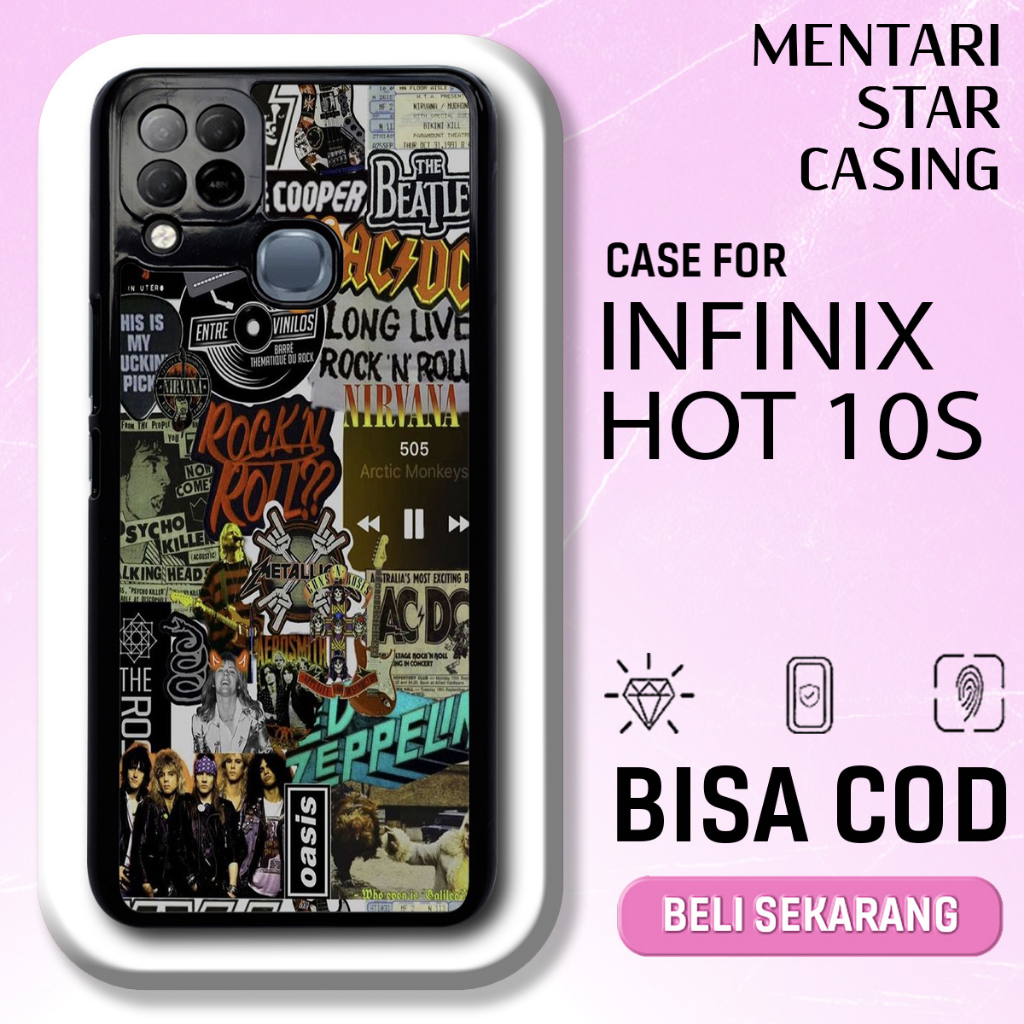Latest Infinix Hot 10s Case Band 3 Cool Boxes Cute Cool Softcase ...