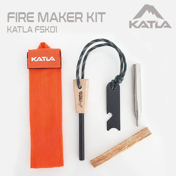 Fire MAKER KIT KATLA FSK01 BUSHCRAFT FIRE STARTER OUTDOOR survival FIRE ...