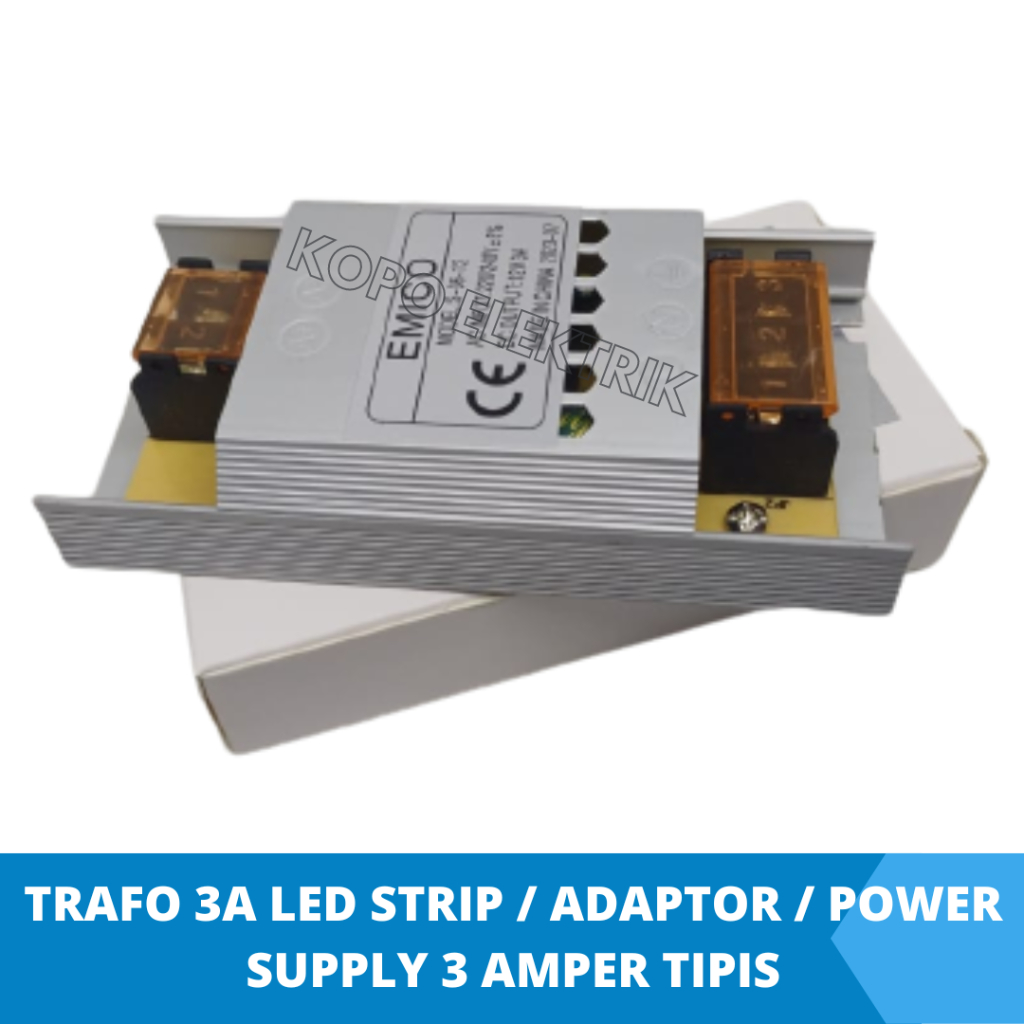 Thin Led Strip 3A Transformer / Adapter / 3 Amper Power Supply | Shopee ...